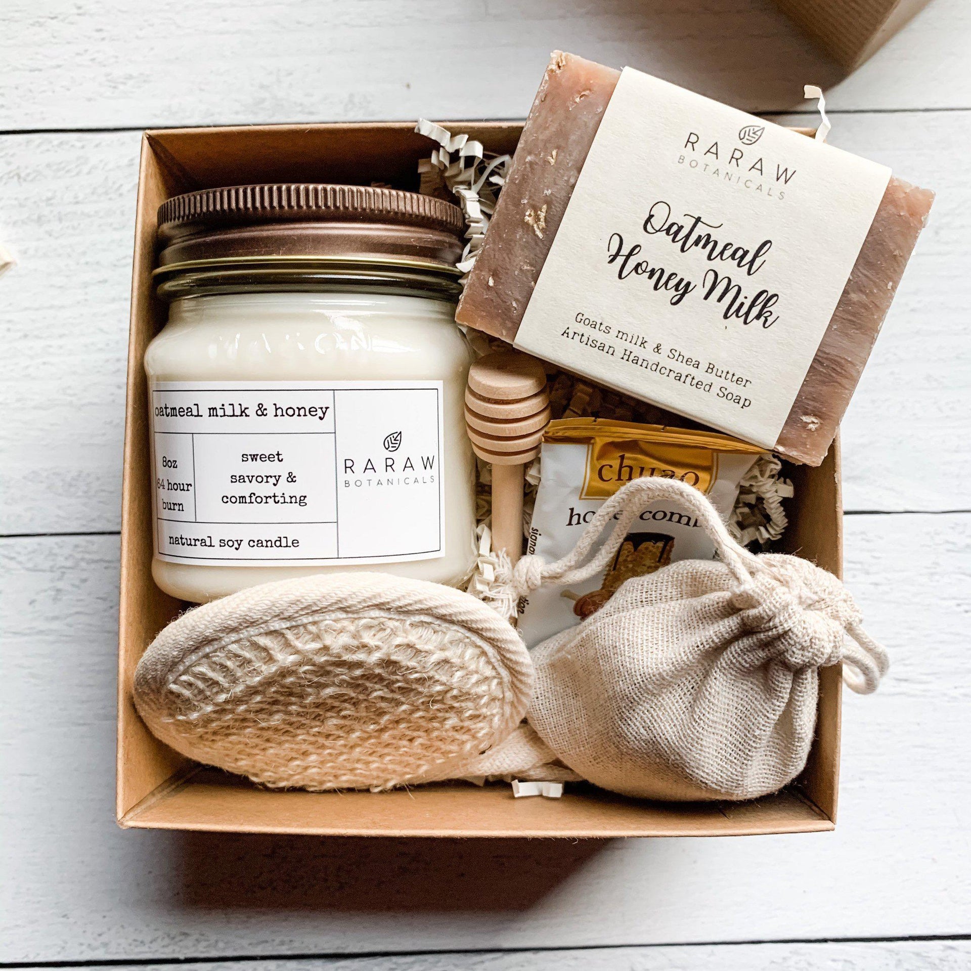 Honey Oatmeal Bee Basket – RaRaw Botanicals